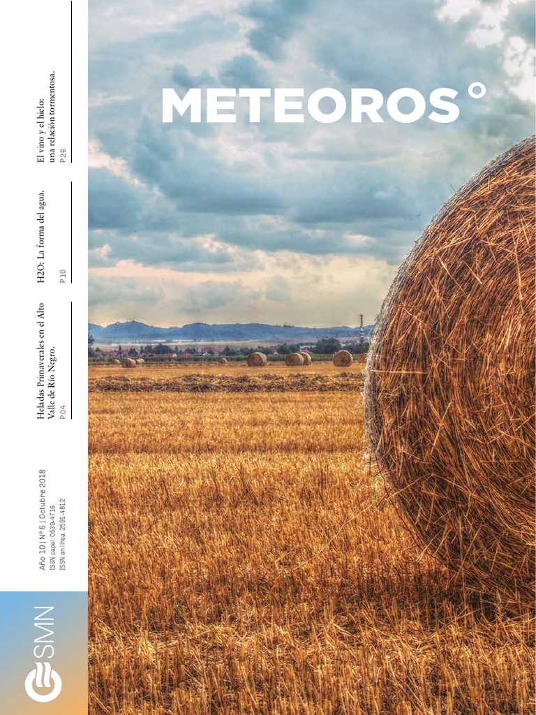 Heladas Primaverales en Río Negro | PDF | Agua | Suelo