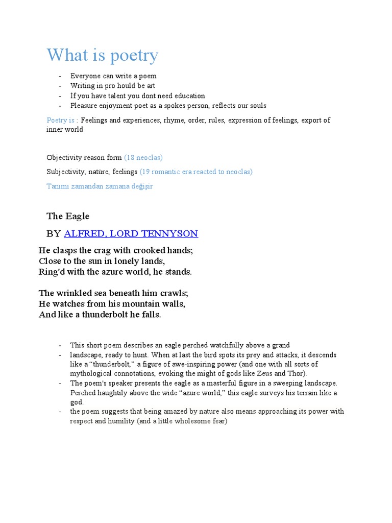 Introduction To Poetry | PDF | Poetry