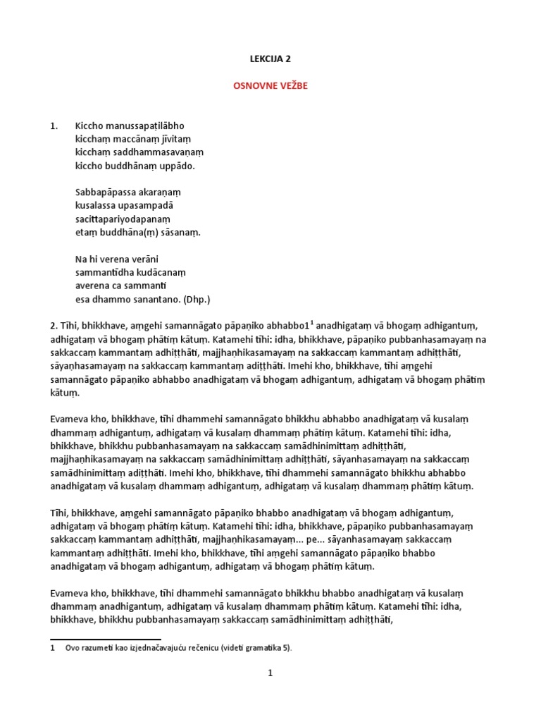 02 Gair-Karunatillake - Lekcija 2 | PDF | Monasticism