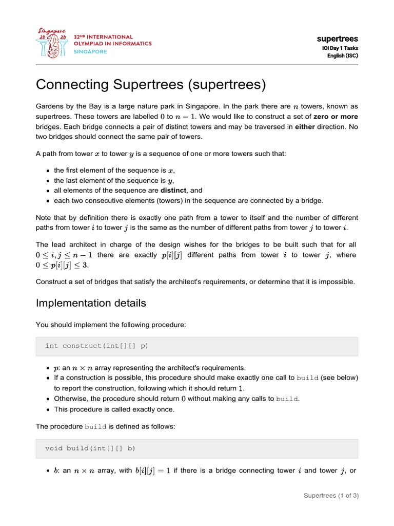Ioi 2020 Problem 2 | PDF | Sequence | Computer Programming