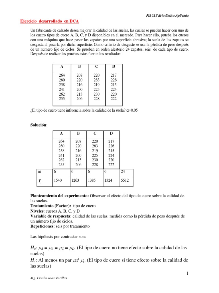 Ejercicios Resueltos DCA-DBCA y DCL | PDF | Método científico | Metodología
