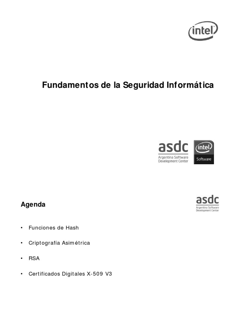Fundamentos - de La Seguridad Informatica | PDF | Ingeniería de ...