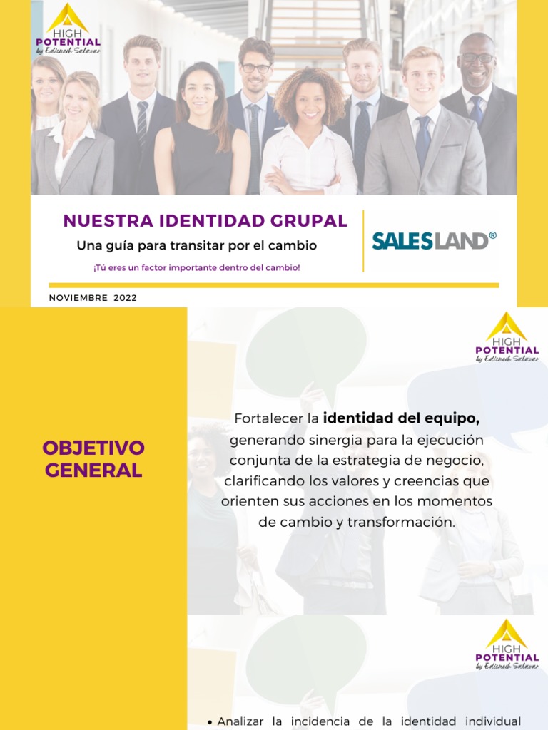 Fortaleciendo la identidad grupal para enfrentar los desafíos del ...