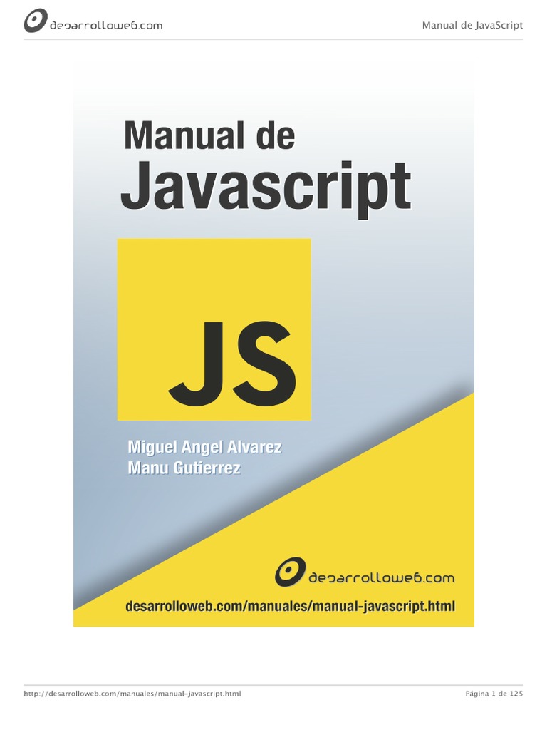 Manual Actualizado Java Pdf Script Java Lenguaje De Programación