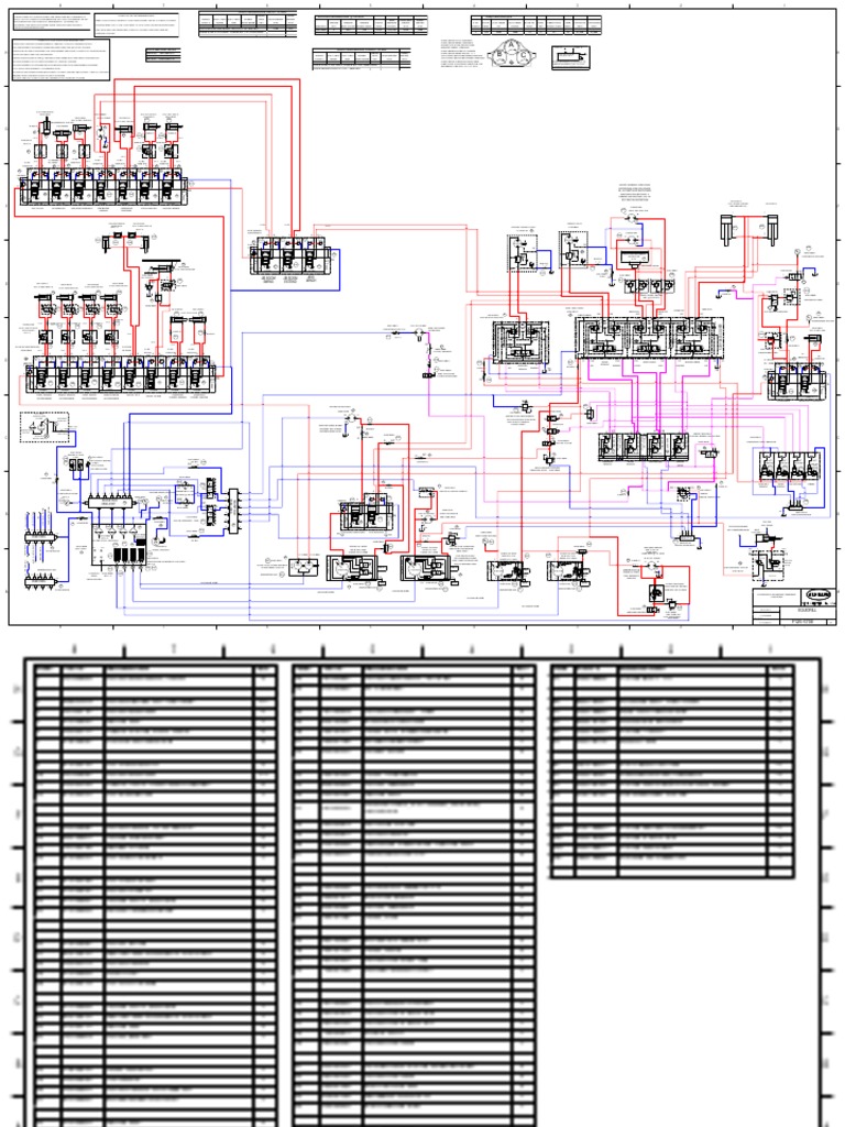 F125-5708 T685WS-D Hydraulic Diagram | PDF | Pump | Electric Motor
