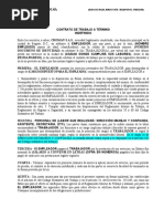 Contrato de Trabajo Indefinido | PDF | Derecho laboral | Business