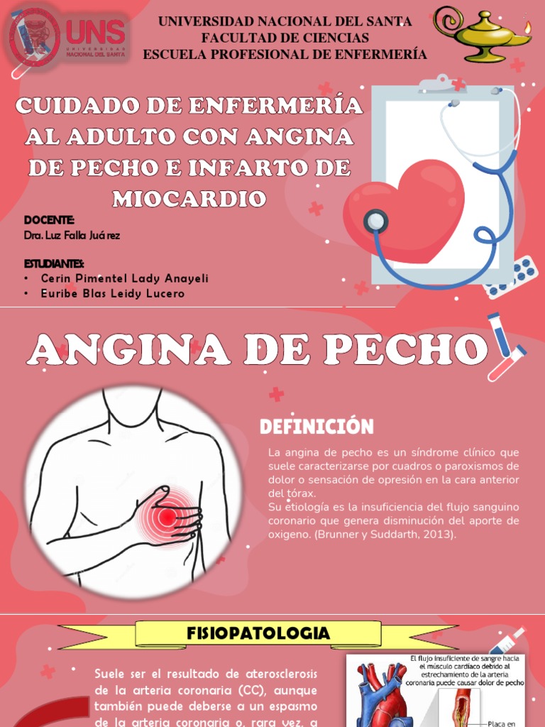 Seminario-1-Angina de Pecho e Infarto de Miocardio | PDF | Infarto de ...
