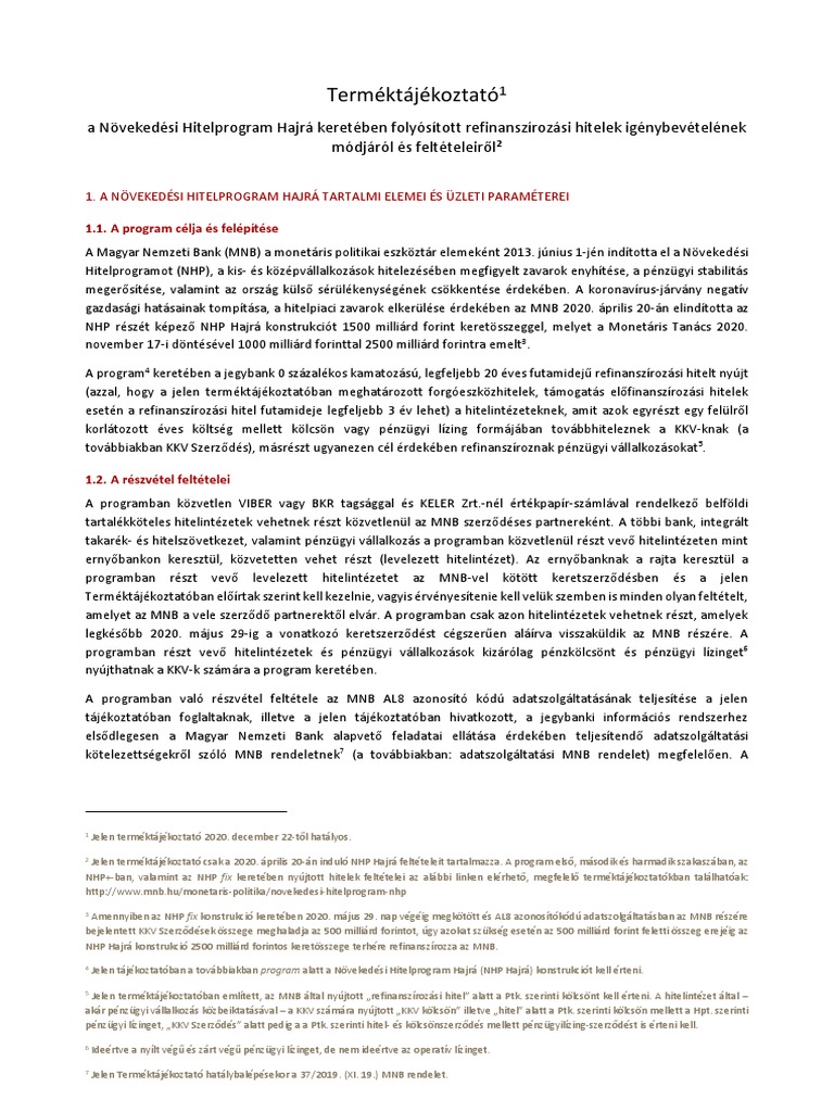 NHP Hajra Termektajekoztato 4 Mod Clean | PDF