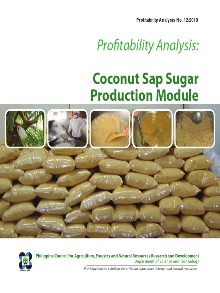 PA Coconut Sap Sugar Production Module2010 | PDF | Net Present Value ...