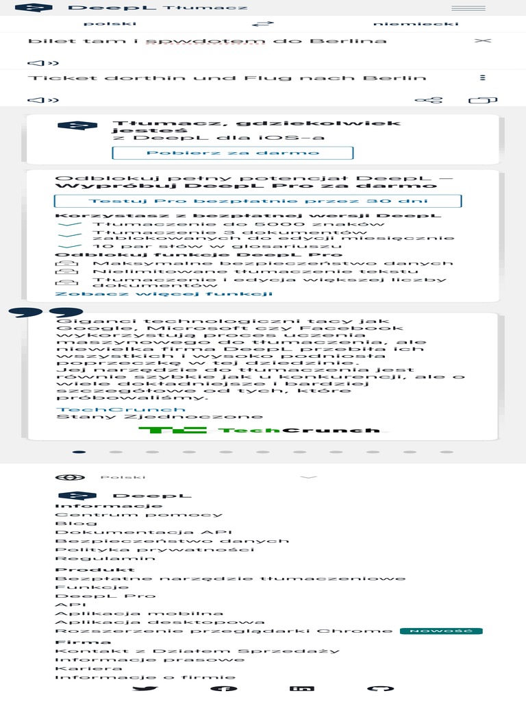 Tłumacz DeepL - Najlepszy Translator Na Świecie | PDF