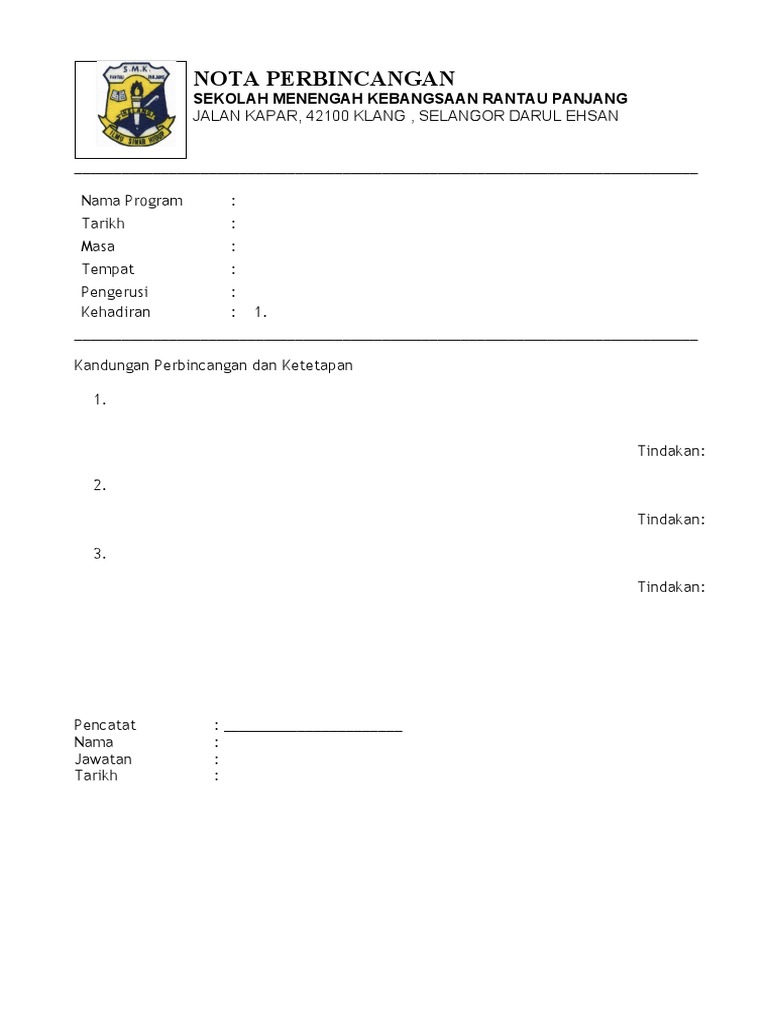 2 Nota Perbincangan | PDF