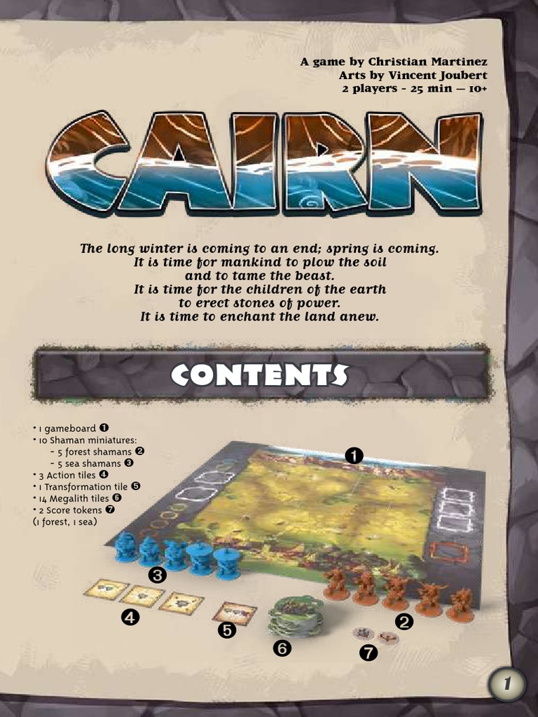 E6 Cairn Rulebook | PDF