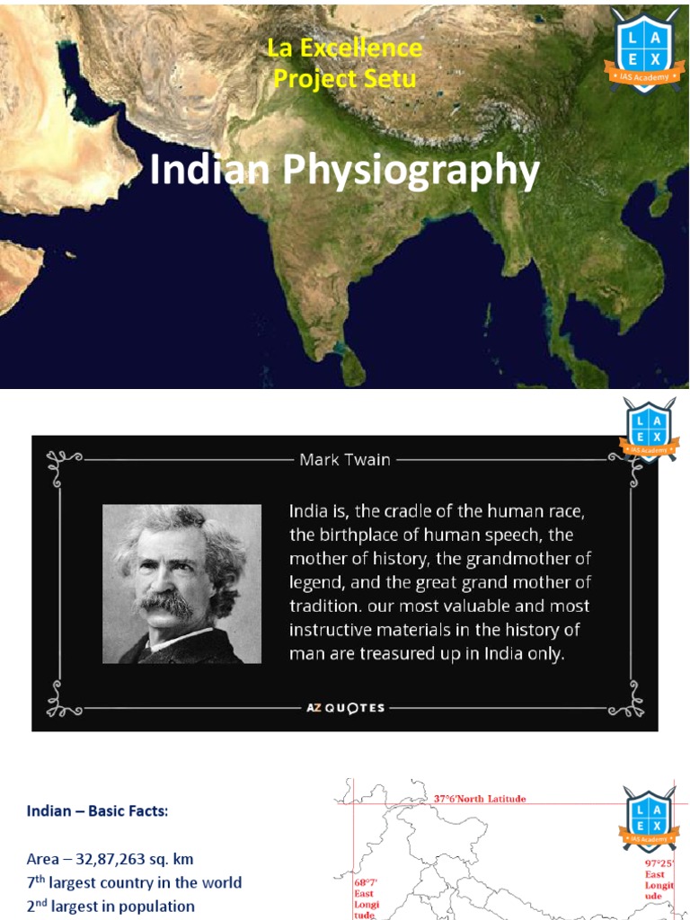 Indian Geography Revision Slides | PDF | Himalayas | Plateau