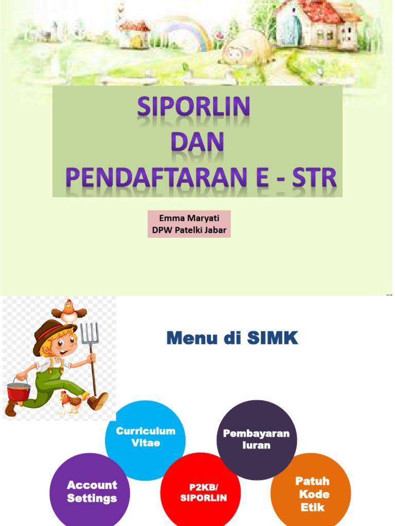 Panduan P2KB dan Registrasi e-STR | PDF