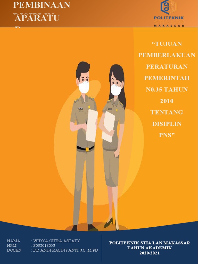 Disiplin PNS: Implementasi PP No. 53/2010 | PDF