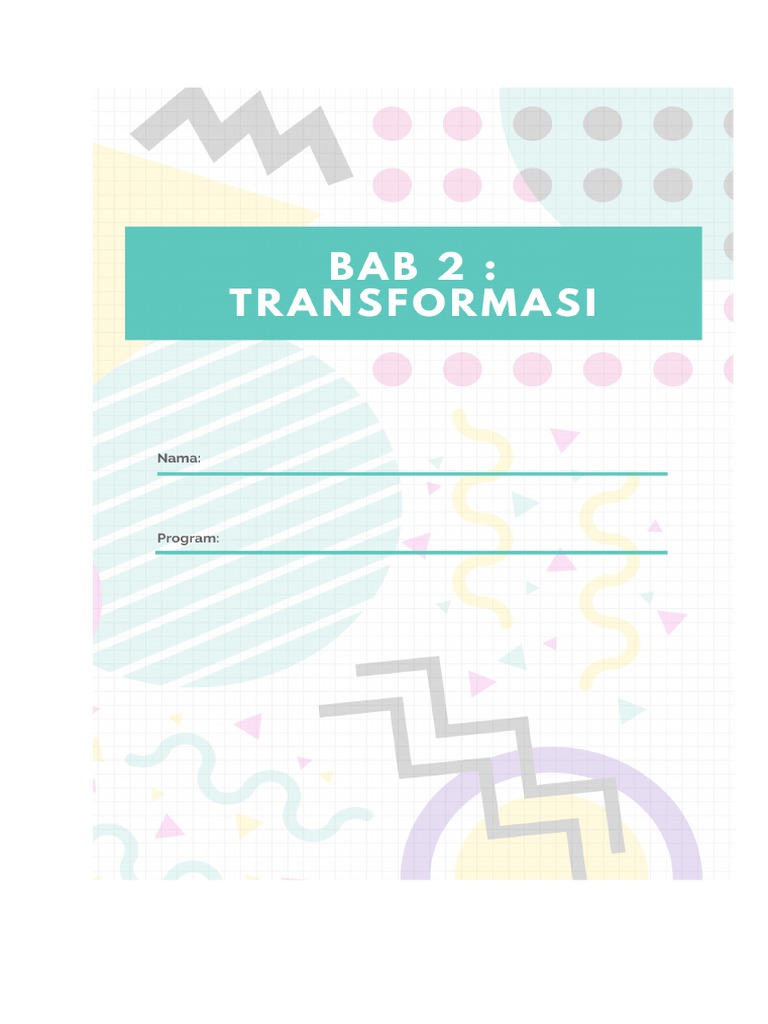 Bab 2 Transformasi | PDF