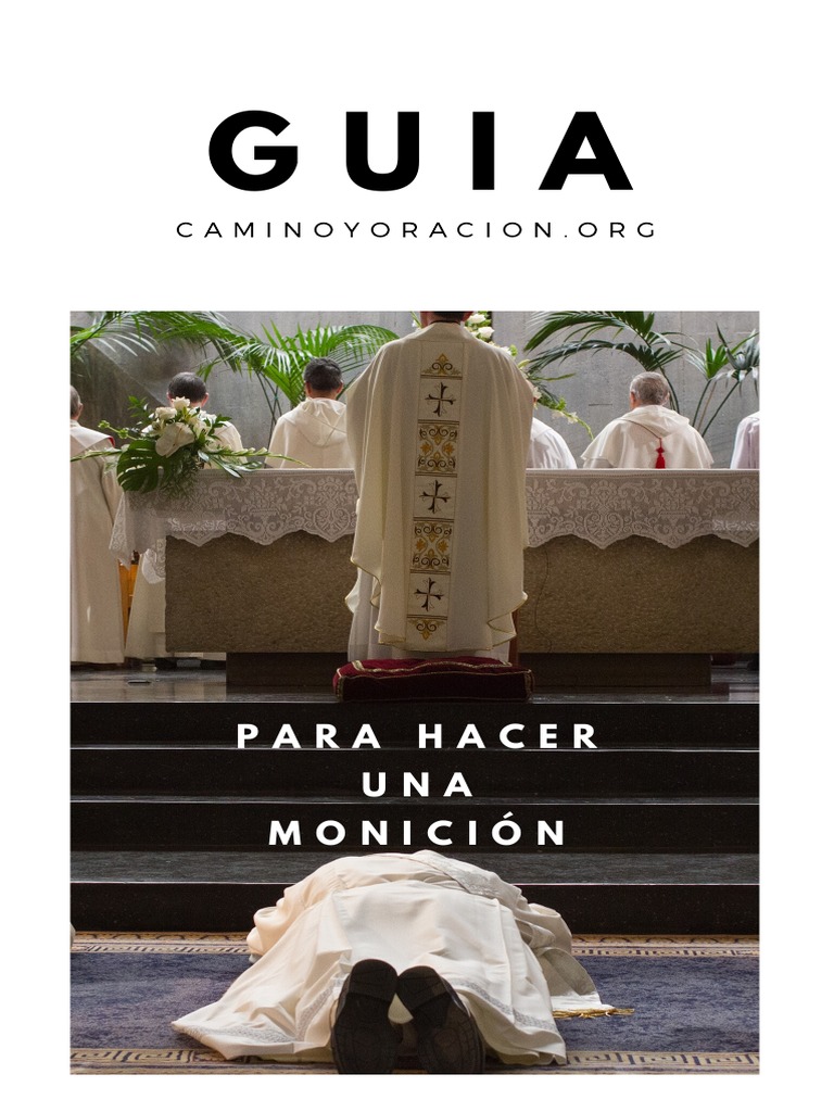 Guia para Hacer Una Monición | PDF | Misa (liturgia) | Iglesia Católica