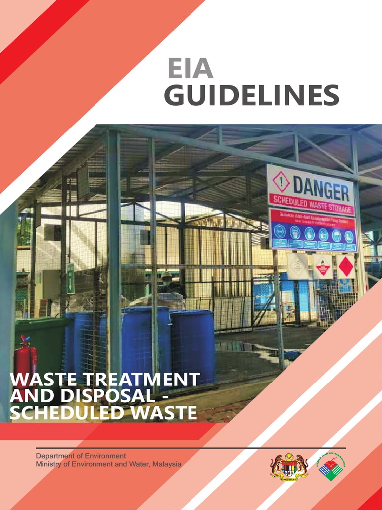 EIA Guidelines For Waste Treatment and Disposal - Scheduled Waste | PDF ...