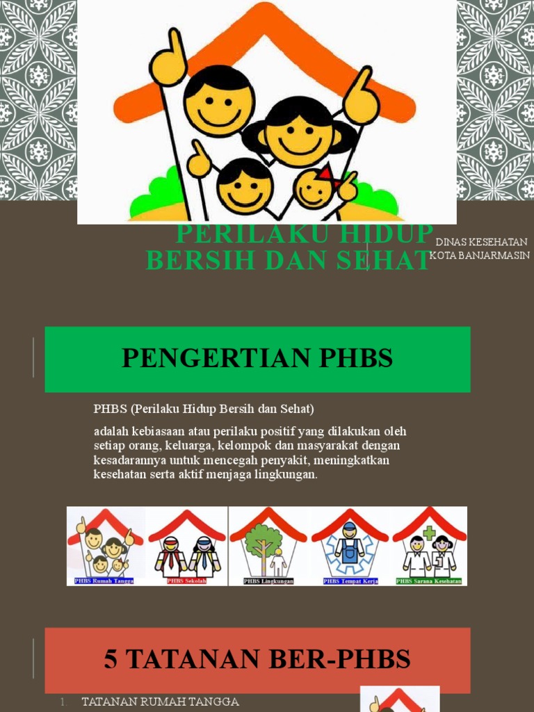 PHBS Rumah Tangga | PDF