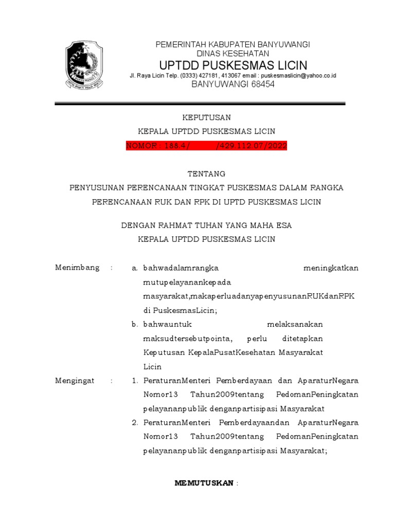 SK PTP (Ruk & RPK) | PDF