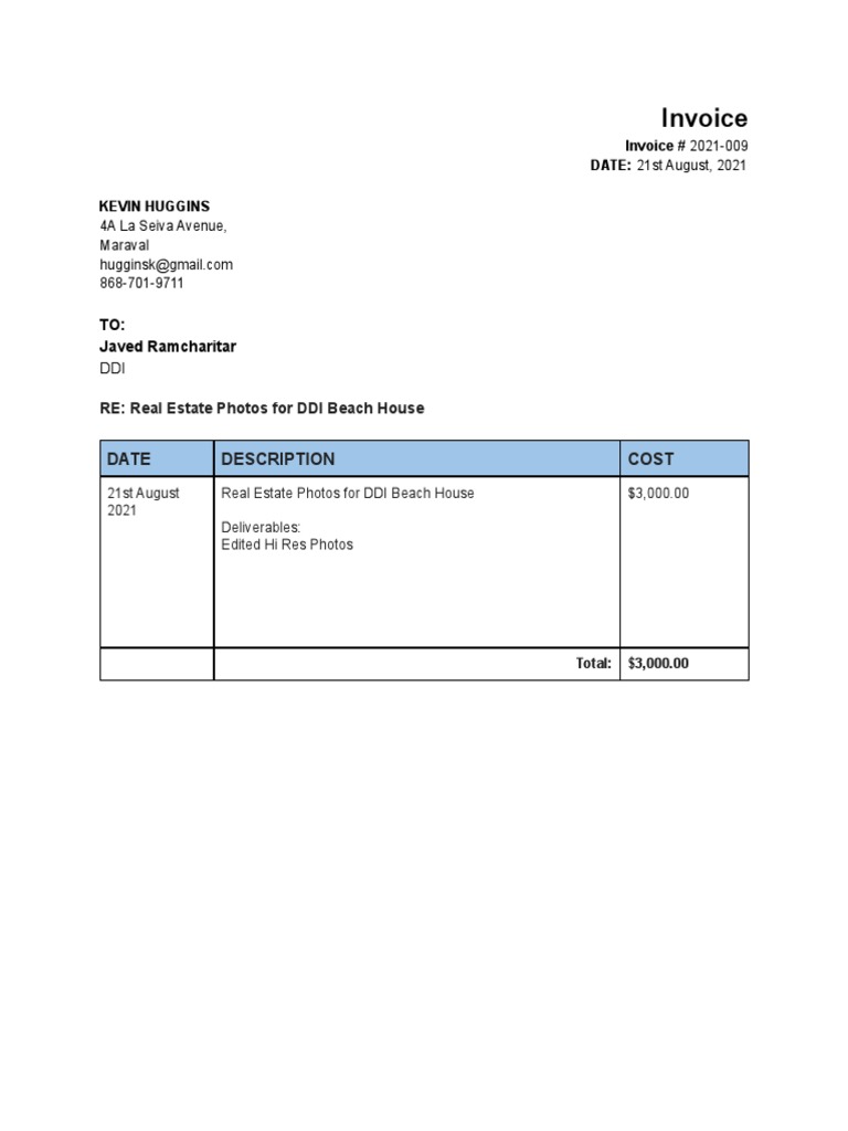 Javed Ramcharitar DDI RealEstateHousePhotos 2021009 08152021 | PDF