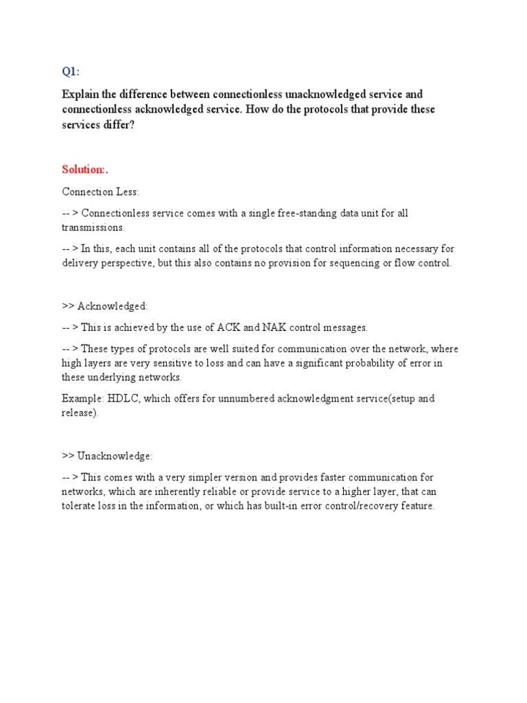 NWC Solution | Download Free PDF | Computer Network | Ip Address