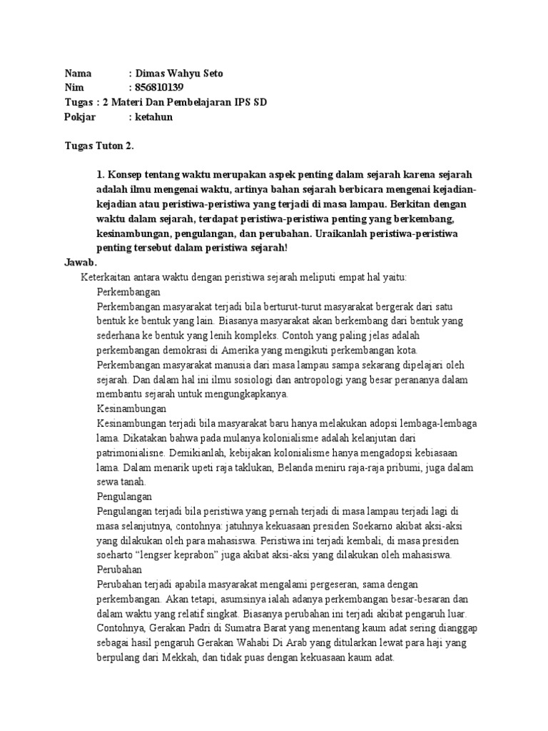 Tugas Ips Dimas | PDF | Ilmu Sosial | Kesehatan Holistik