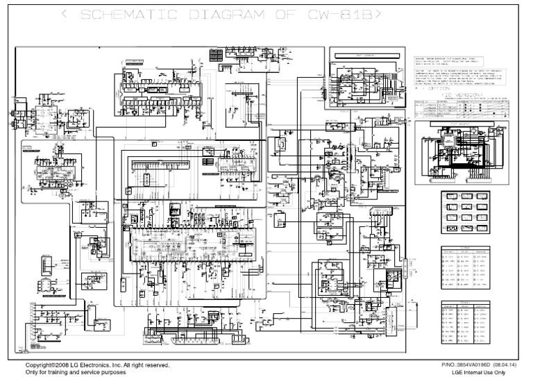 LG Chassis Cw-81b SCH | PDF