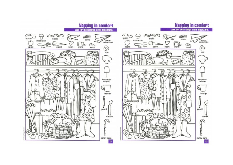 Bahan Relief Cari Benda Tersembunyi | PDF
