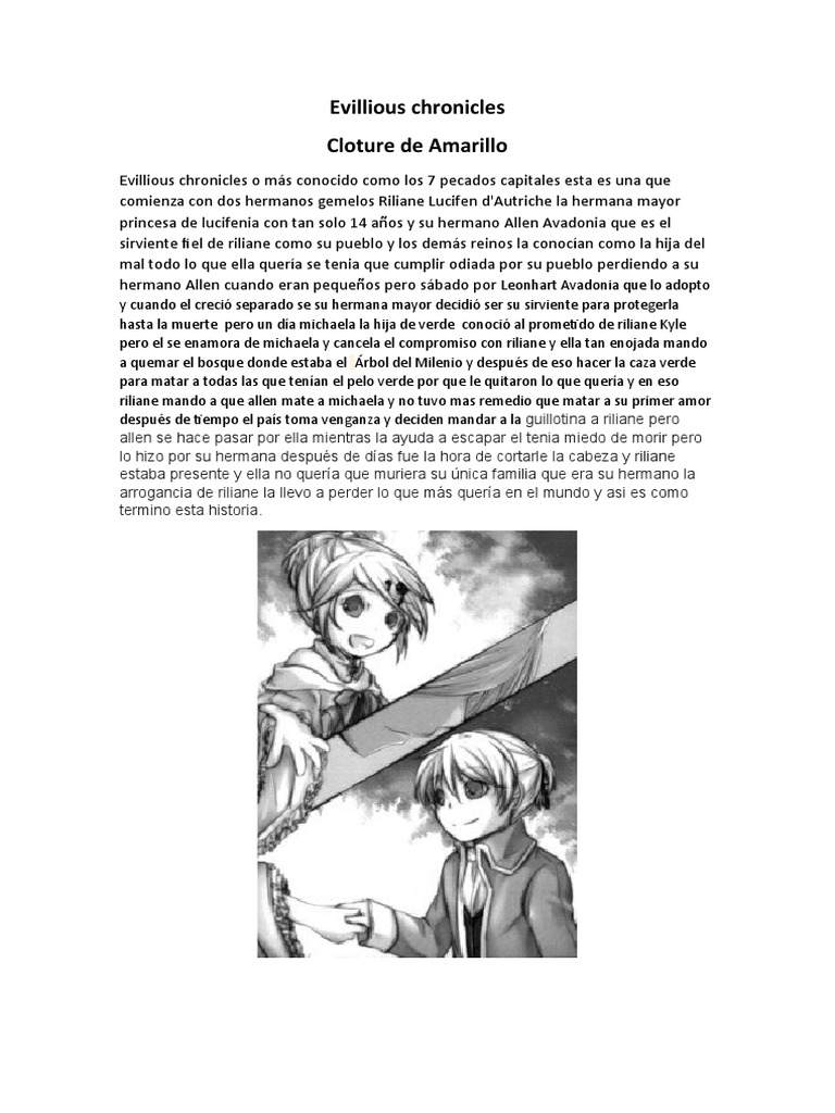 Evillious Chronicles | PDF