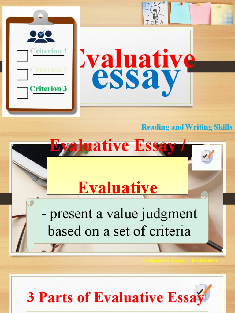 EVALUATIVE-ESSAY-RWS-2022-2023 | PDF | Essays | Cognitive Science