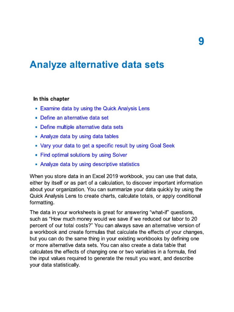 Ii 4 Excel Module 4 Pdf