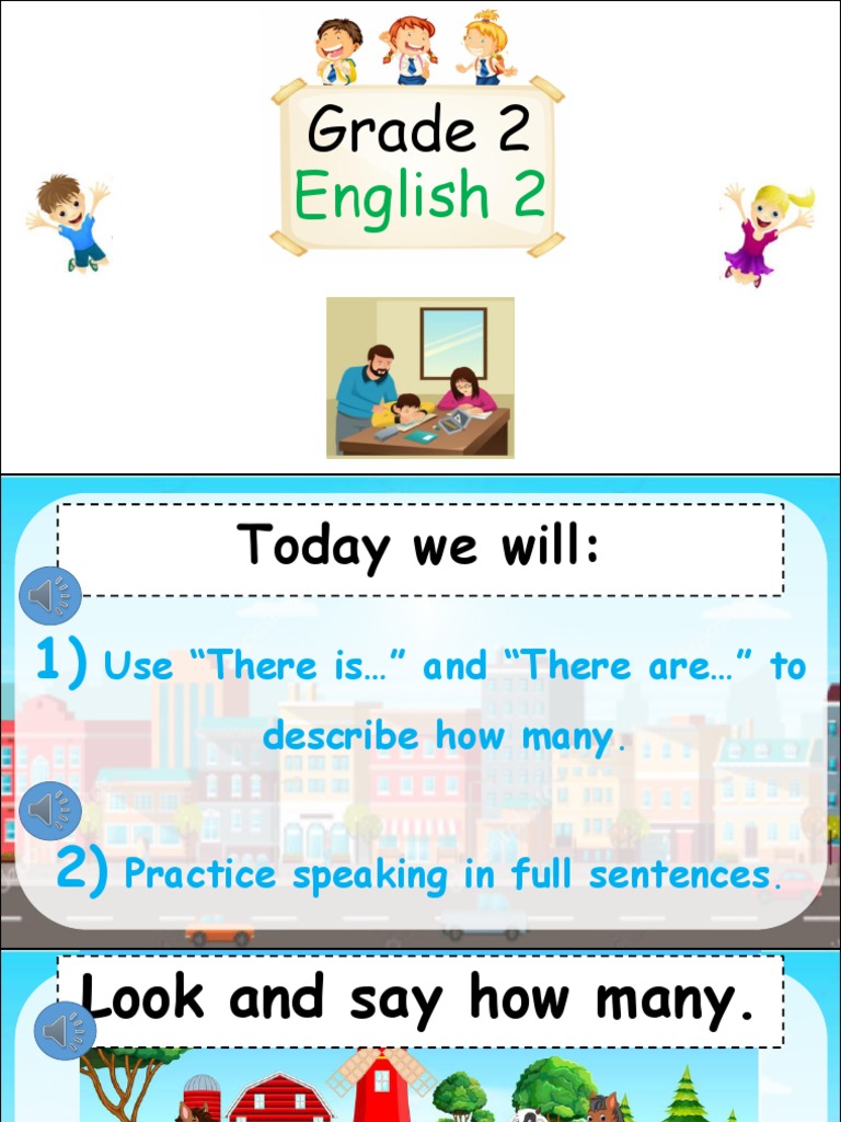 Grade 2 English: Describing Quantities | PDF
