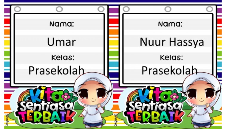 Label Murid | PDF