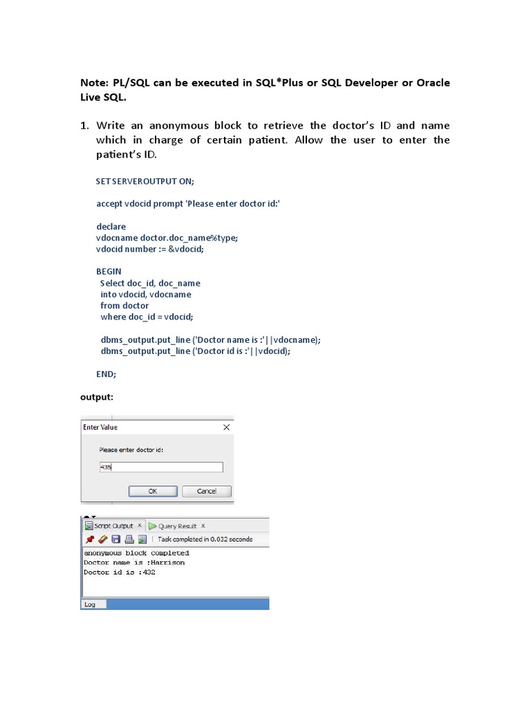 Asg 3 Qs Saifudin | PDF | Pl/Sql | Databases
