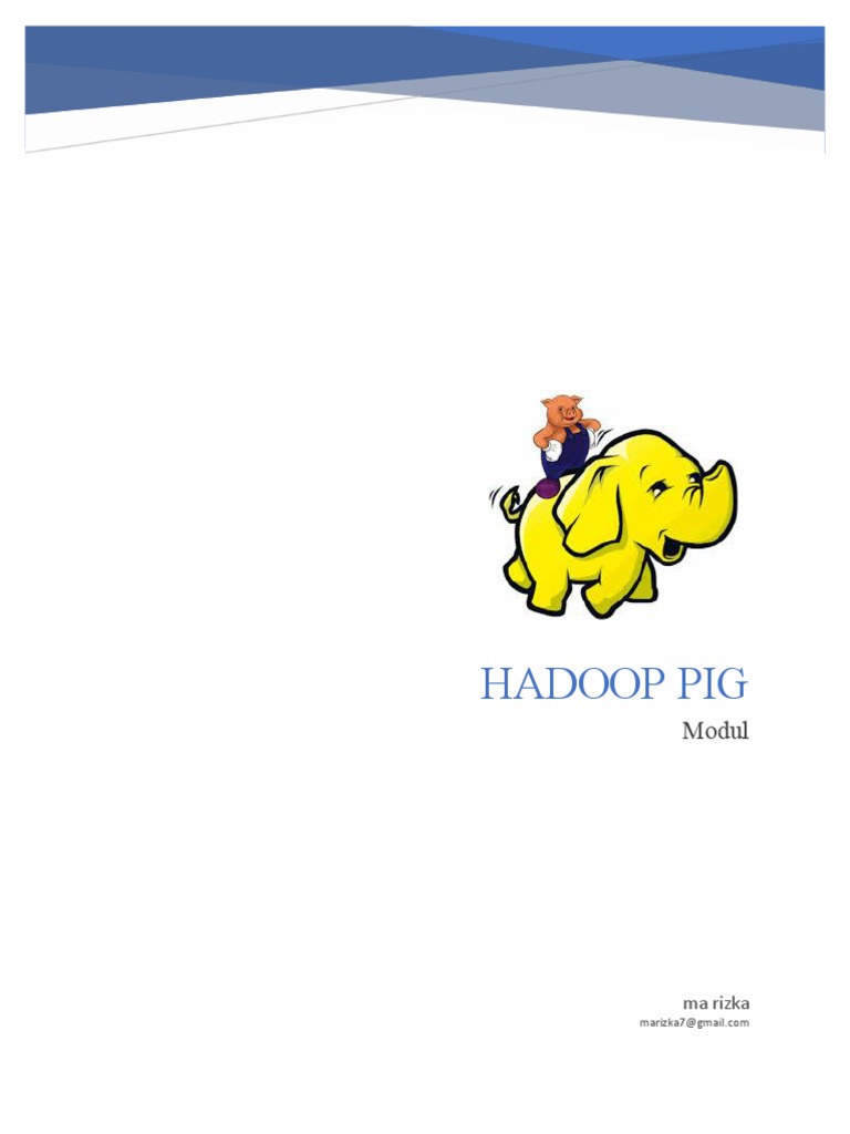 Guide To Hadoop Pig | PDF | Seni | Komputer