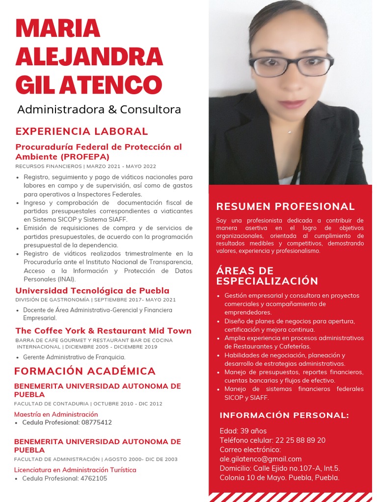 Curriculum Ale Gil 2022 | PDF | Economias | Business