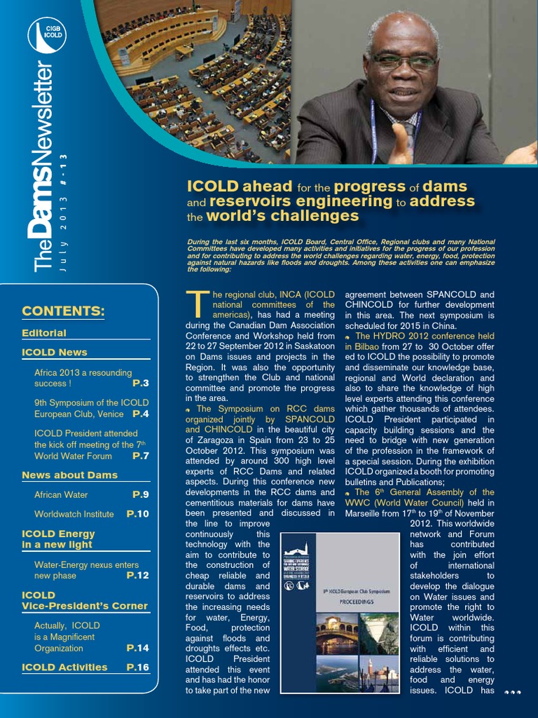 Icold Nl2013 BD | PDF | Hydroelectricity | Water