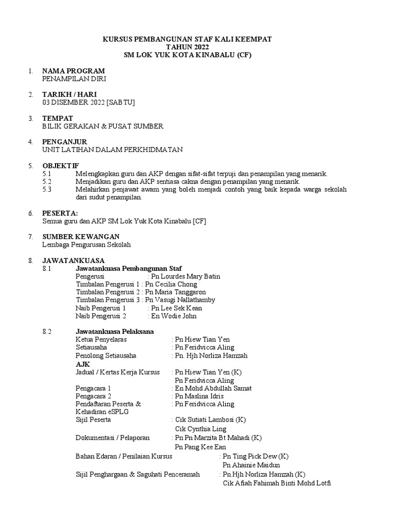 Kertas Kerja Ldp Pdf