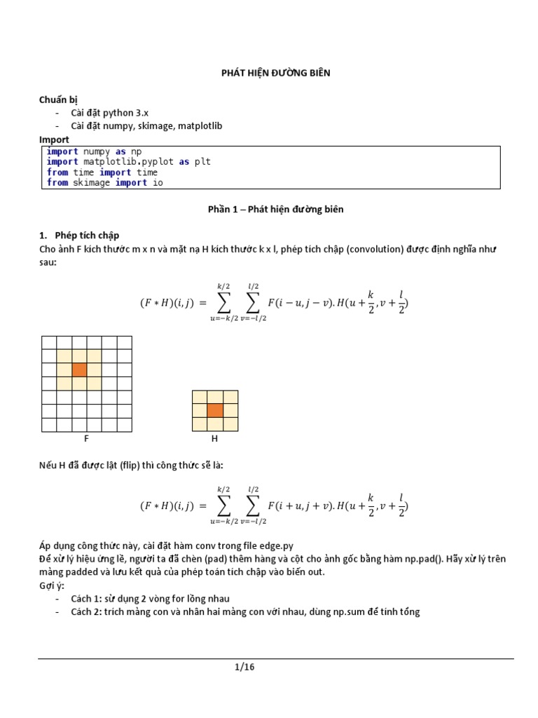 Edge Detection Assignment | PDF
