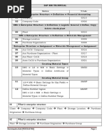 List SAP PP Tcodes | PDF | Computing | Computing And Information Technology