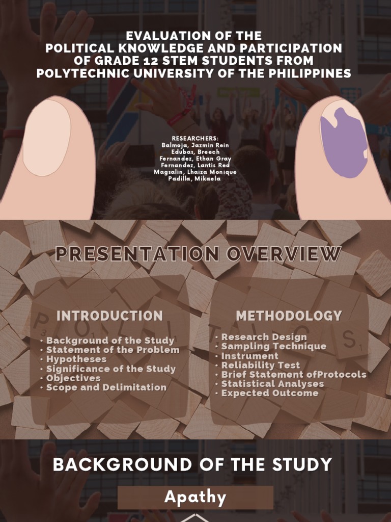 Evaluation of The Political Knowledge and Participation of Grade 12 ...