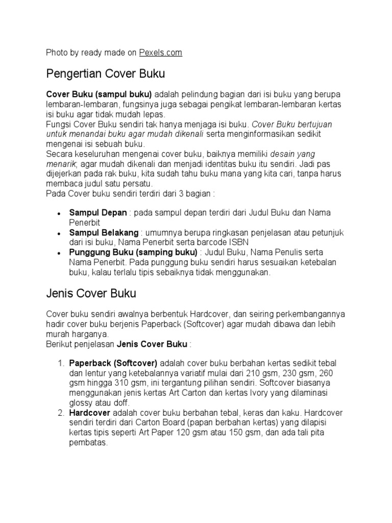 Jenis Jilid Buku | PDF