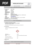 Msds Formalin | PDF | Formaldehyde | Toxicity