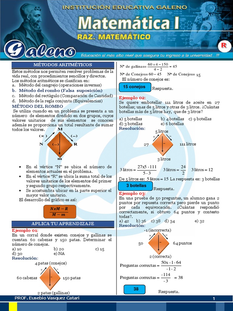 RM-1ro-Método Operativos 2022 Reforzamiento | PDF