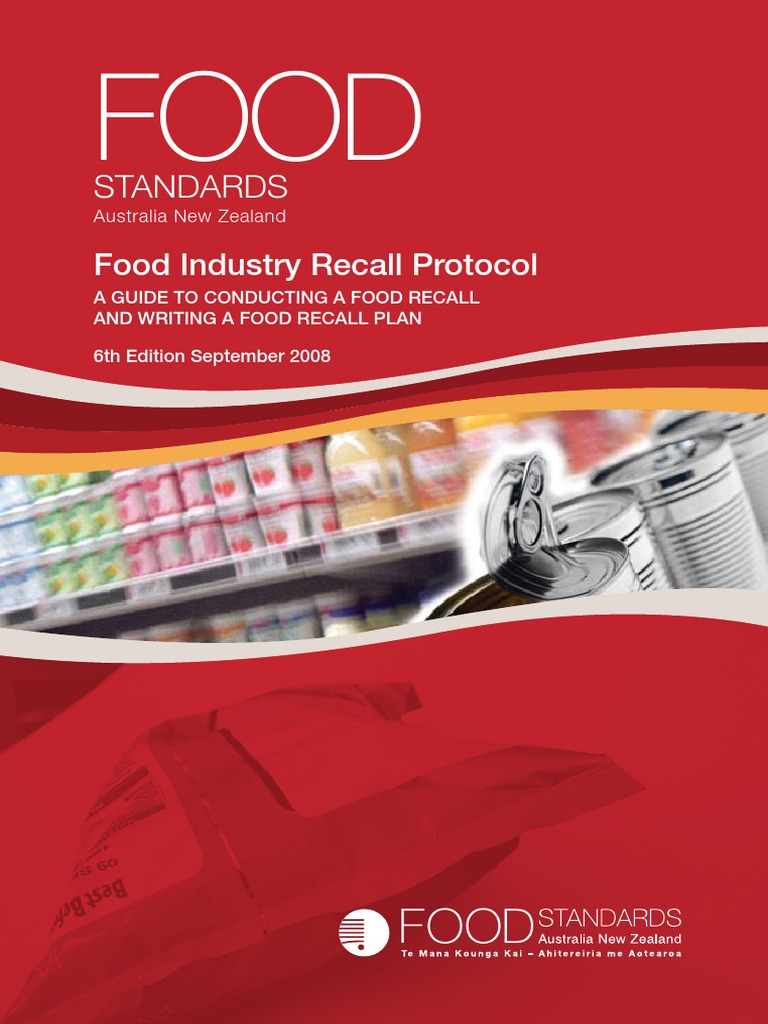 Food Recall protocol | PDF | Foods | Safety