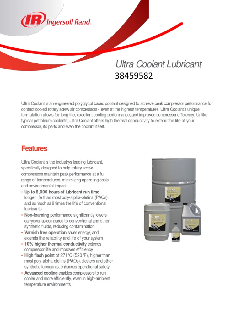 Ultra Coolant Lubricant | PDF | Coolant | Lubricant