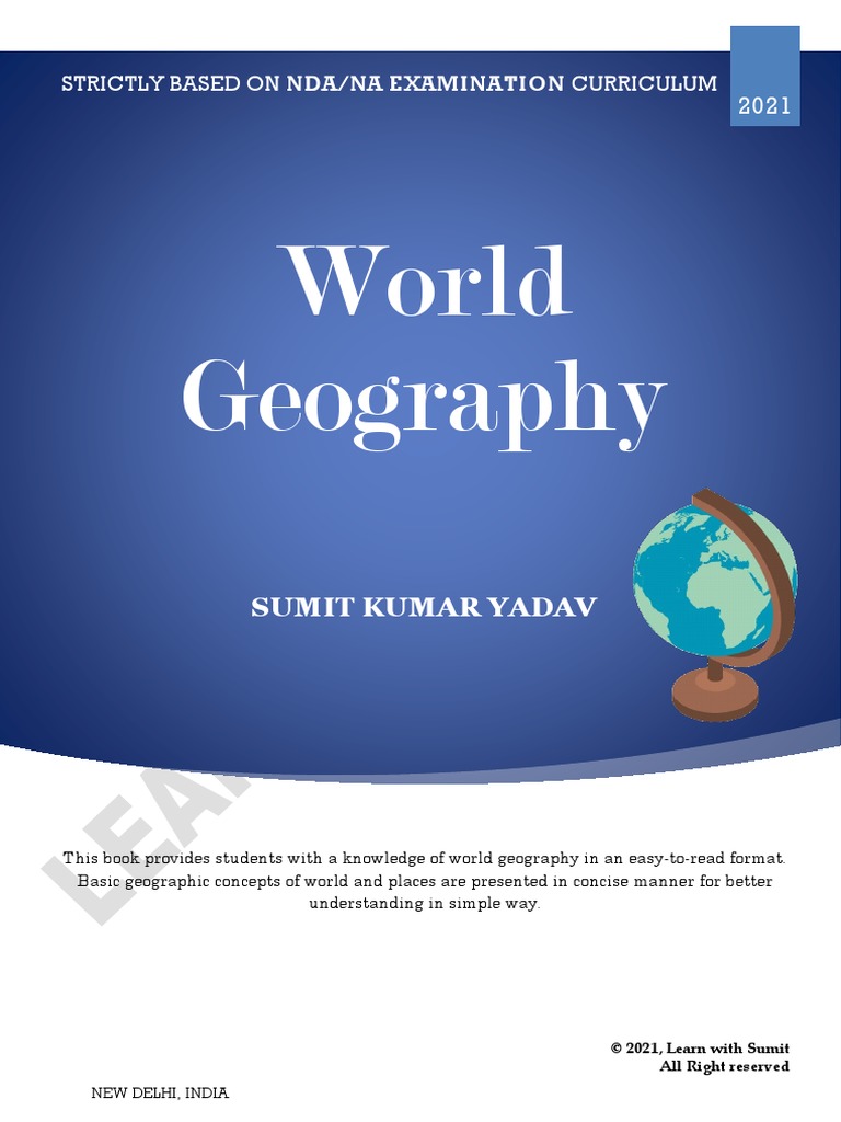 World Geography Sumit Sir English | PDF | Rock (Geology) | Cyclone