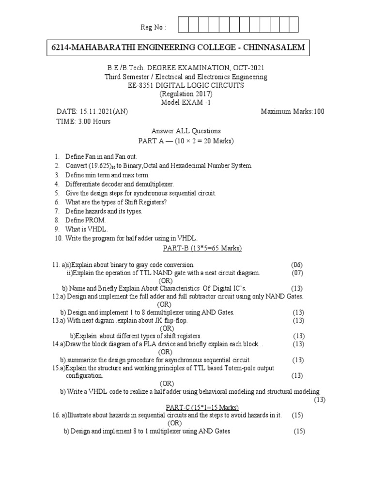 Dlc Model I Pdf Logic Gate Electronic Circuits