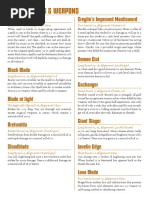 D&D 5E Trinket List and Tables | PDF